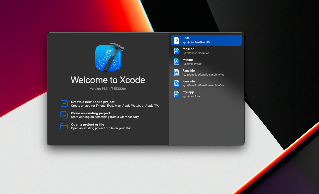 WA5. IOS Development 1 - CS-INDEX